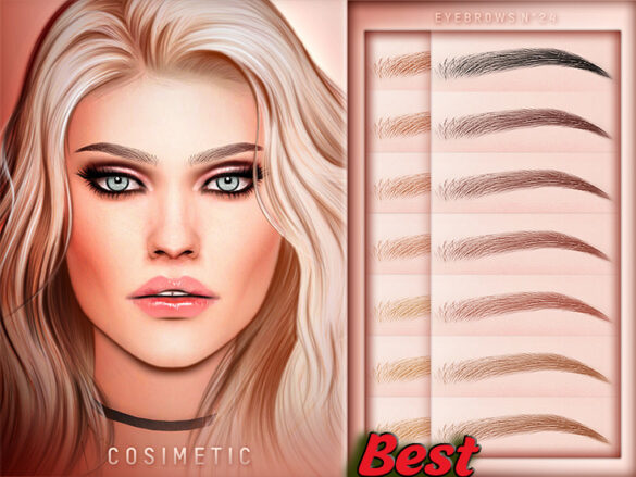 Best Sims 4 Eyebrows You Need in Your CC Folder - Wicked Sims Mods