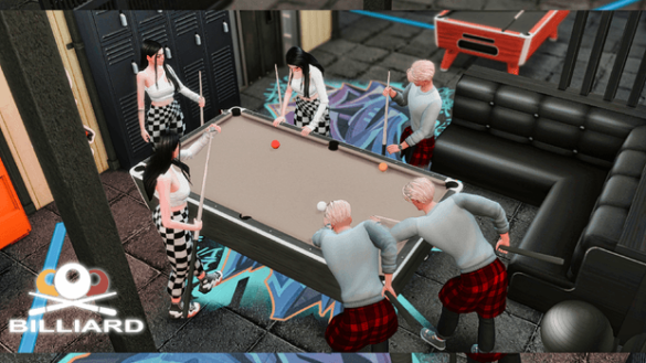 Billiard Mod a0.3 DOWNLOAD - Wicked Sims Mods