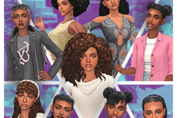 Alice Hair - Wicked Sims Mods