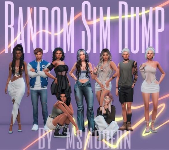 Random Sims Sim Dump - Wicked Sims Mods