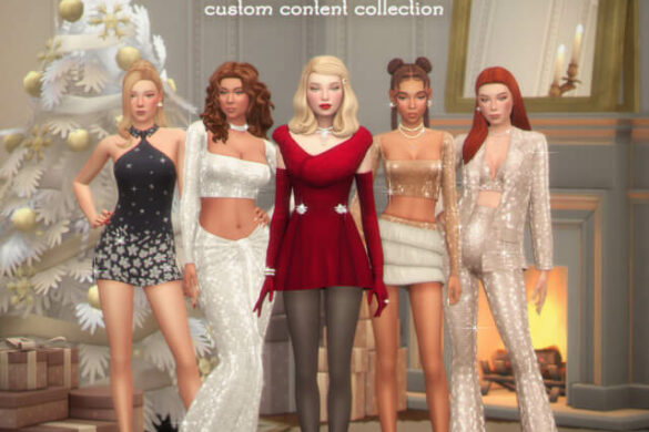 Snooty Glitter Eyeshadow - Wicked Sims Mods