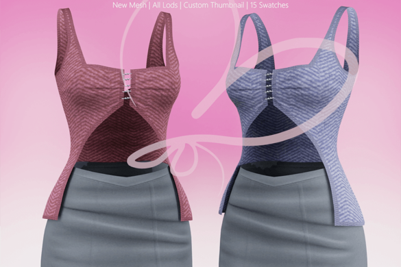 vivienne lingerie - Wicked Sims Mods