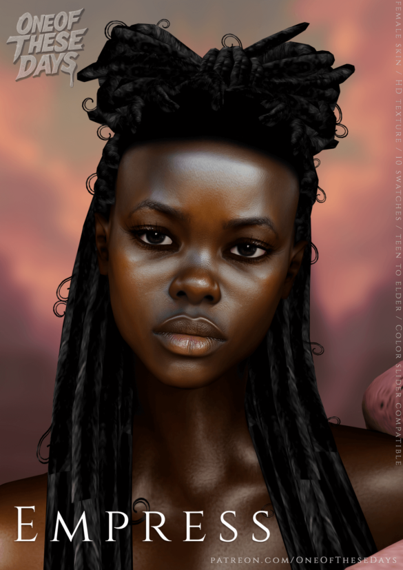 Empress - SKIN + tray files - Wicked Sims Mods