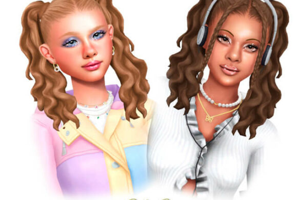 Scandalous Dare- Diamond Leg Chains - Wicked Sims Mods